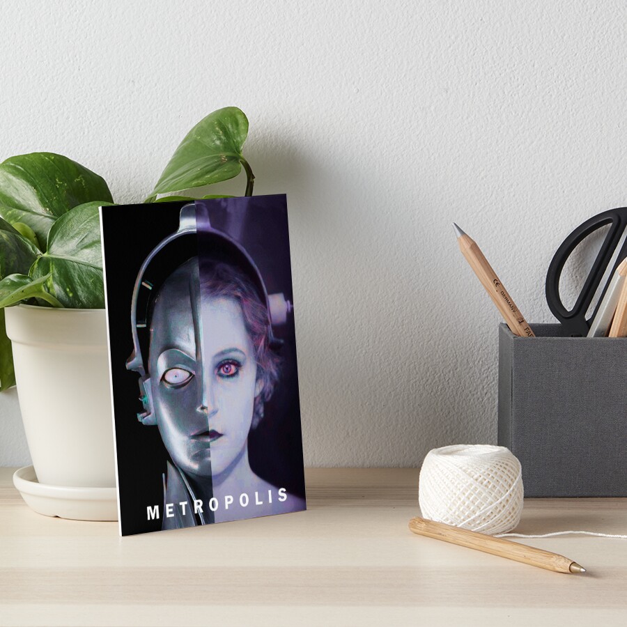 "Maria the Robot METROPOLIS Fritz Lang 1927 Classic Poster Art" Art ...
