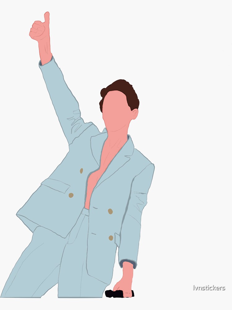 "MIKA silhouette concert" Sticker for Sale by laviniabonomi | Redbubble