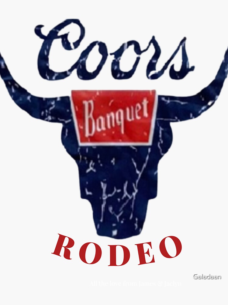 "Coors vintage crop top" Sticker for Sale by Galadaan | Redbubble