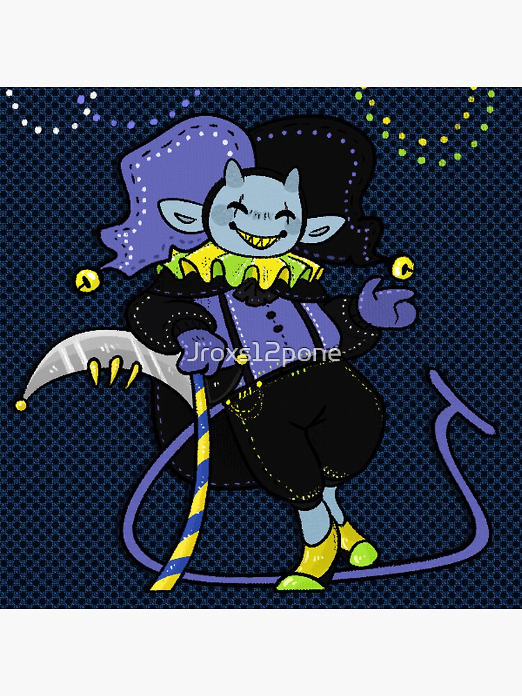 Jevil Deltarune Photographic Print For Sale By Jroxs12pone Redbubble