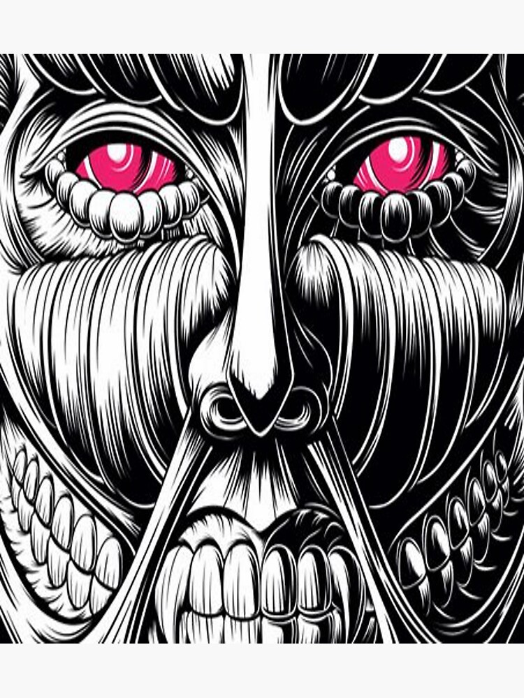 "Ancient Demon" Sticker for Sale by Teixeira224 | Redbubble