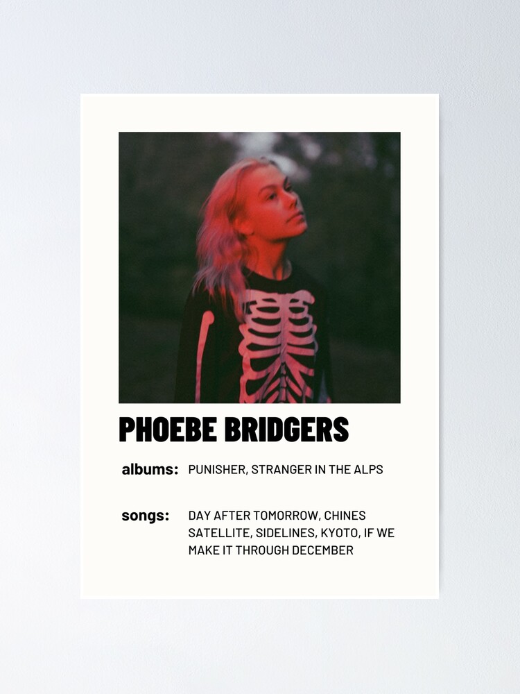 "Phoebe Bridgers vintage music poster art" Poster for Sale by LittleLemonx | Redbubble