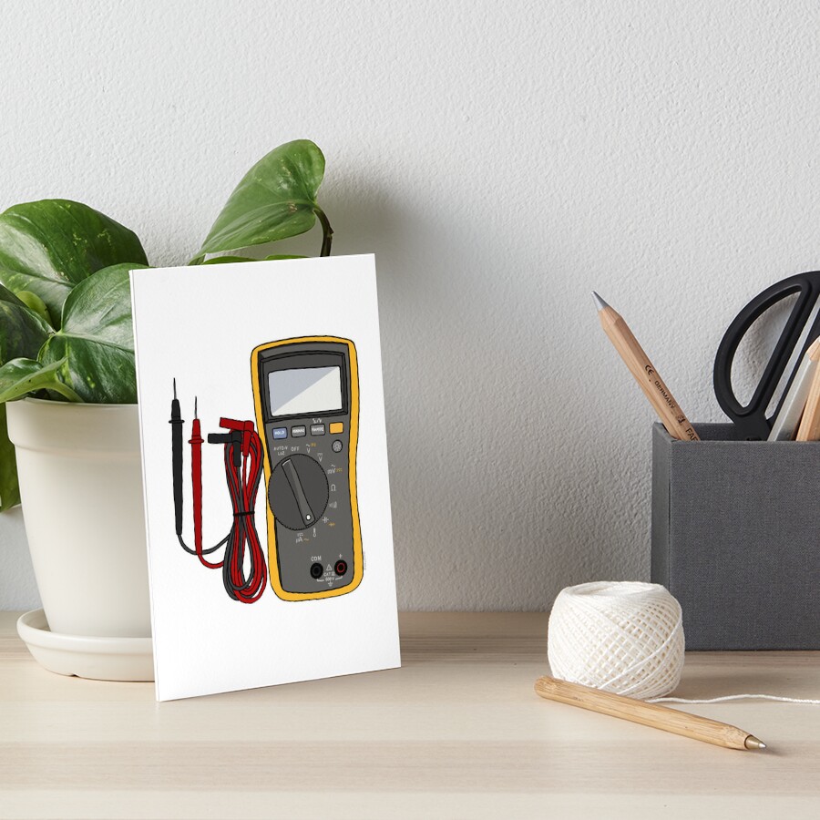 "Multimeter" Sticker for Sale by trashduino | Redbubble