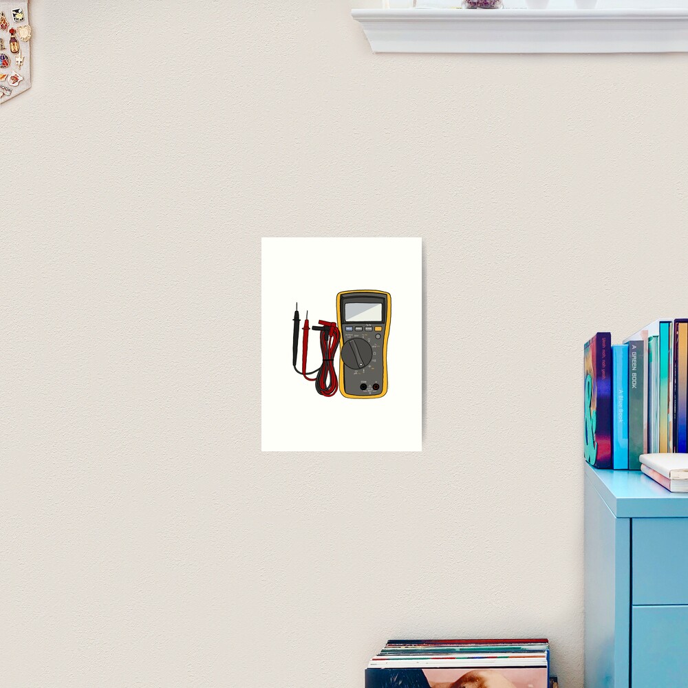 "Multimeter" Sticker for Sale by trashduino | Redbubble