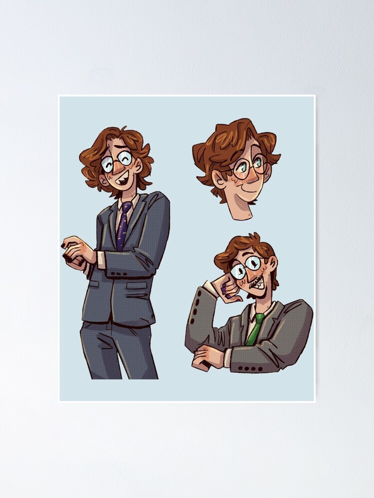 "Brian David Gilbert Fan Art _amp" Poster for Sale by RON-CASHOP ...