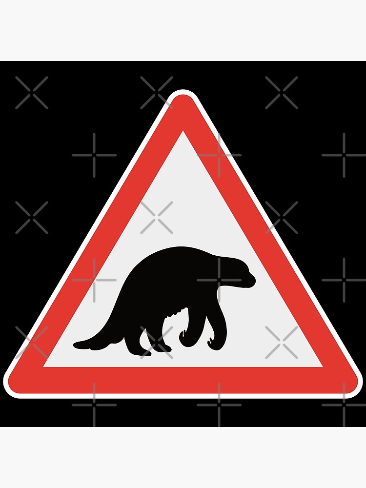 "Ground Sloth Ground Sloths Megatherium Megafauna Road Sign Pleistocene ...
