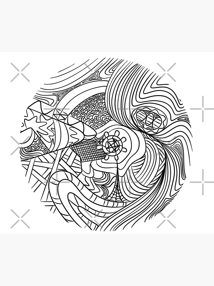 "Implied Circle line Design" Poster for Sale by DP7ADED-Art | Redbubble