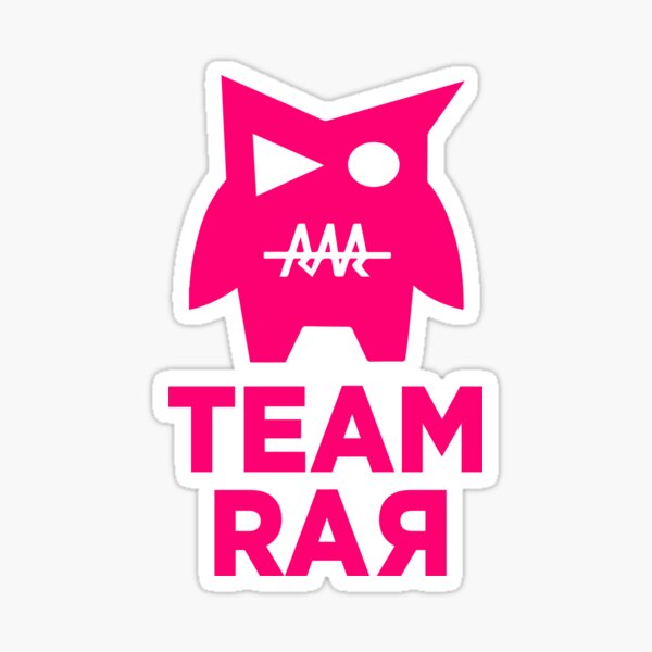 "Team Rar Merch Teamrar Logo" Sticker for Sale by ParotterShop | Redbubble