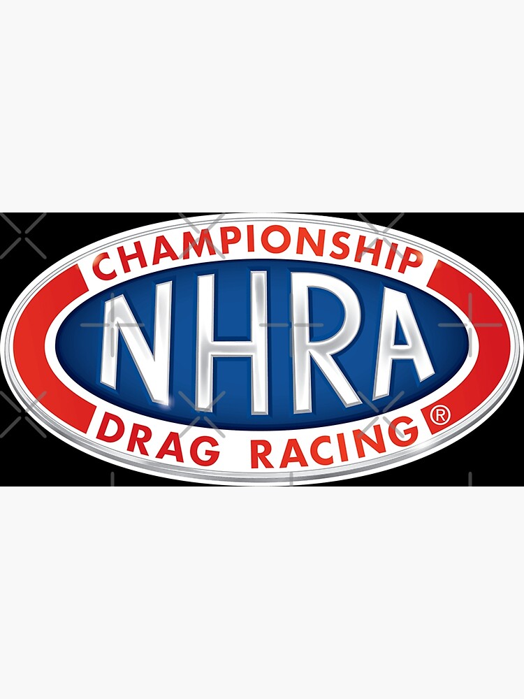 "Championship Drag Racing NHRA logo ." Poster for Sale by 1991vintage ...