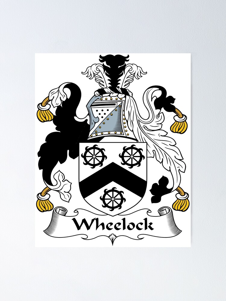"Wheelock" Poster for Sale by HaroldHeraldry | Redbubble