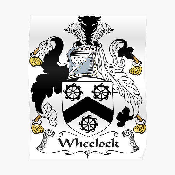 "Wheelock" Poster for Sale by HaroldHeraldry | Redbubble