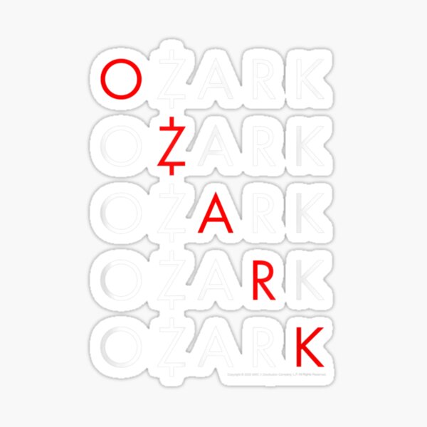 "Ozark Logo " Sticker for Sale by liamhansen | Redbubble