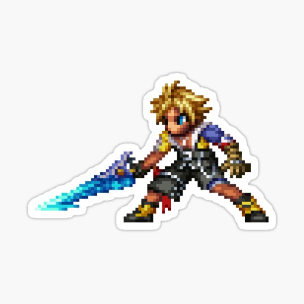 "Tidus" Sticker by Snapnfit | Redbubble