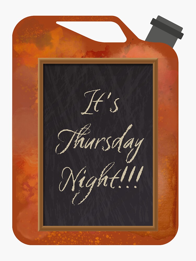 "Sam's Thursday Flask" Sticker for Sale by ArtInKind | Redbubble