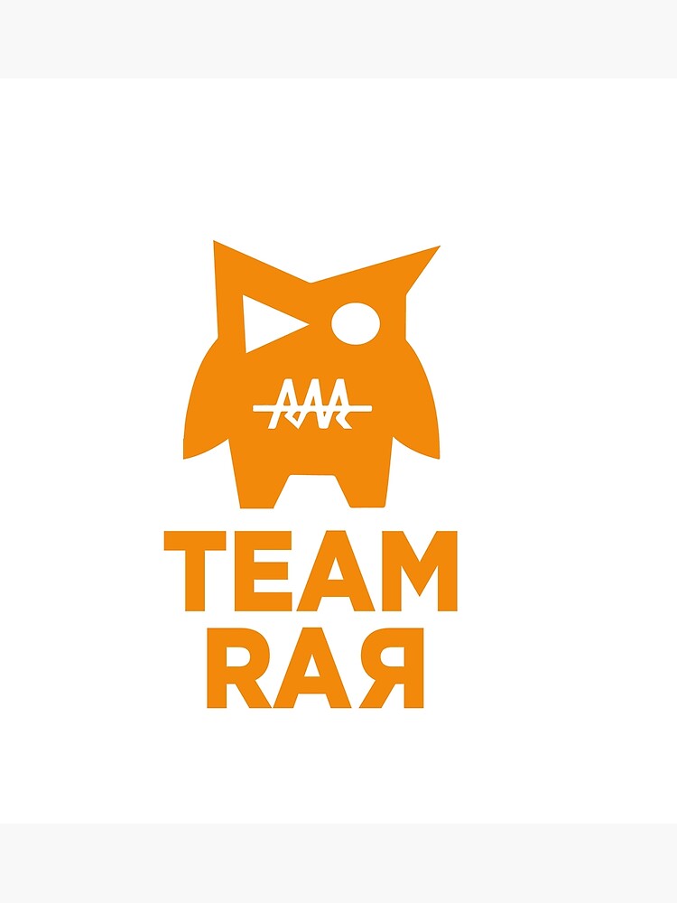 "Team Rar Merch Teamrar Logo" Poster for Sale by ParotterShop | Redbubble