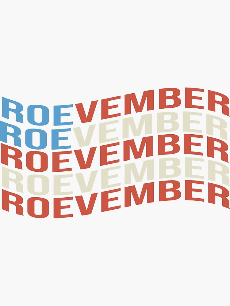 "roevember american flag " Sticker for Sale by Mastyle | Redbubble
