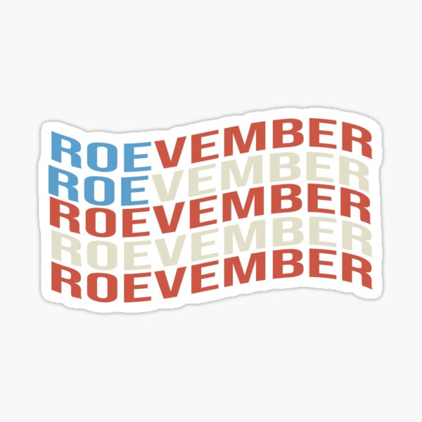 "roevember american flag " Sticker for Sale by Mastyle | Redbubble