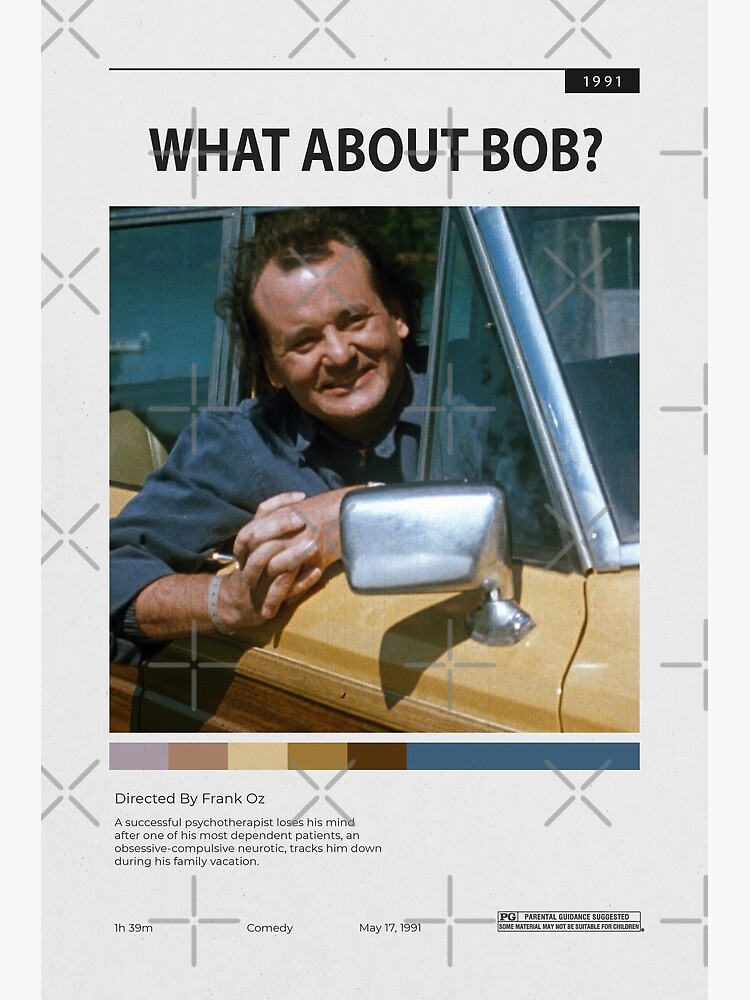 "What About Bob? movie poster 1991, Comedy" Poster for Sale by ...