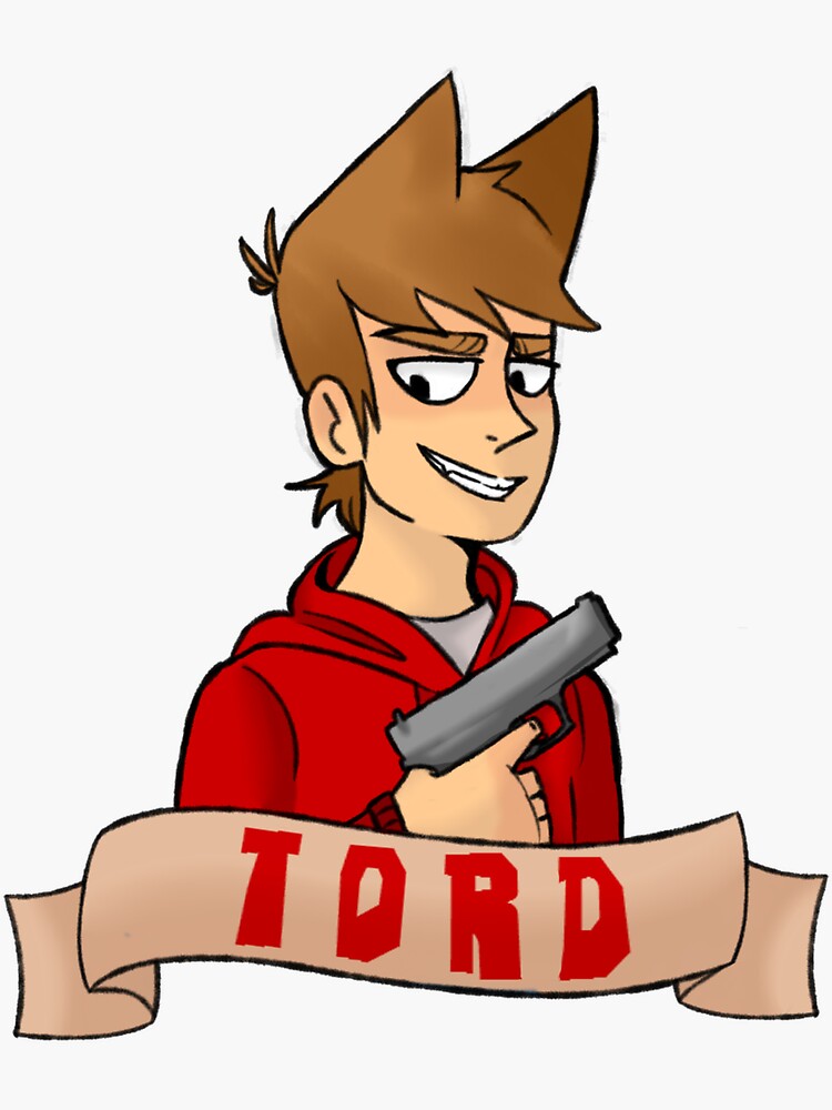 "Tord" Sticker for Sale by undrrtddoormatt | Redbubble