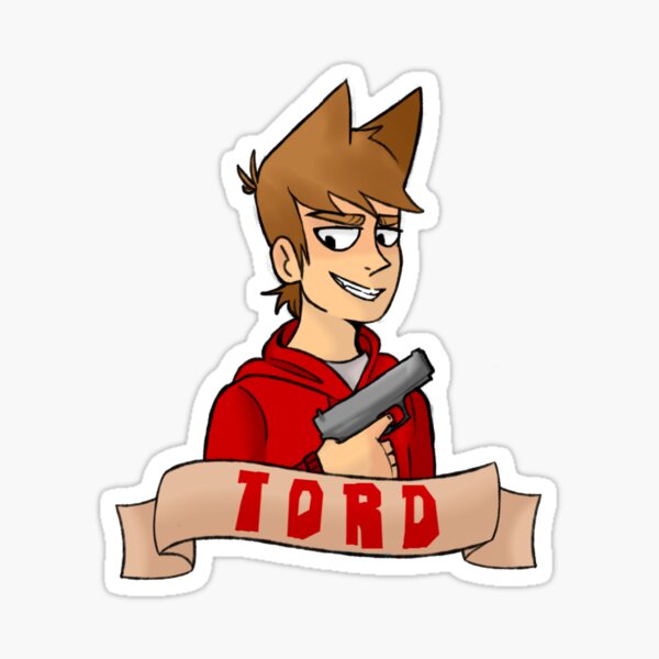 "Tord" Sticker for Sale by undrrtddoormatt | Redbubble