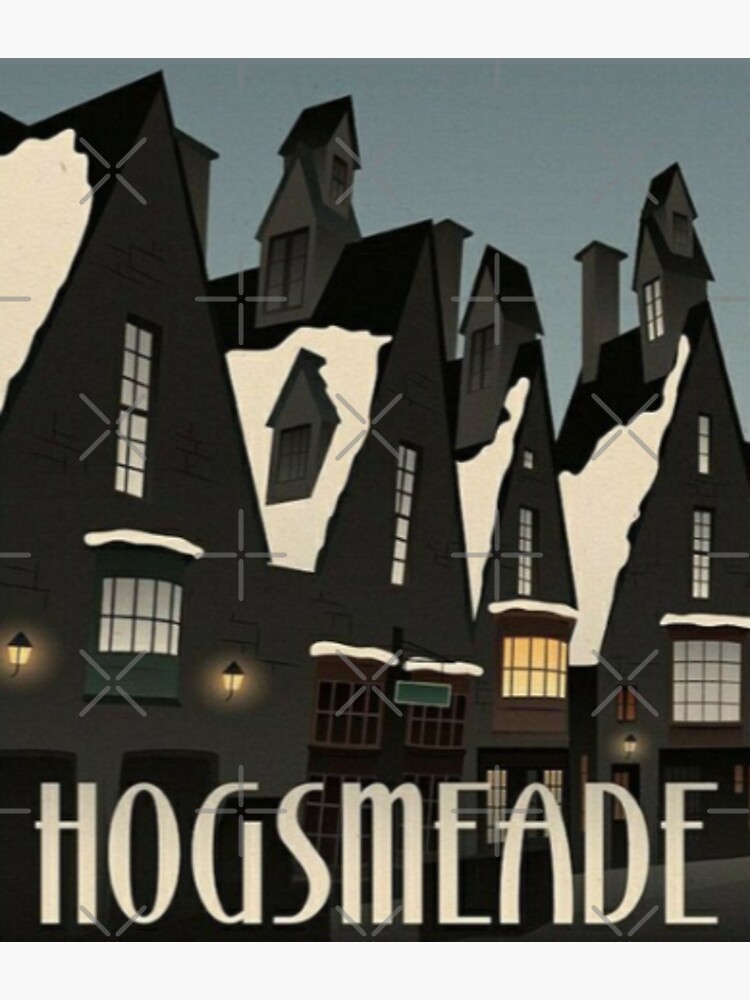 "Hogsmeade" Sticker for Sale by LocalWizard | Redbubble