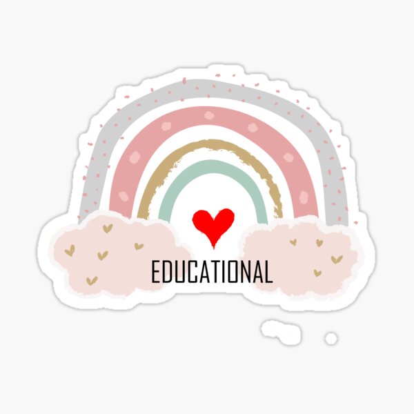 "educational " Sticker for Sale by Tof-store | Redbubble