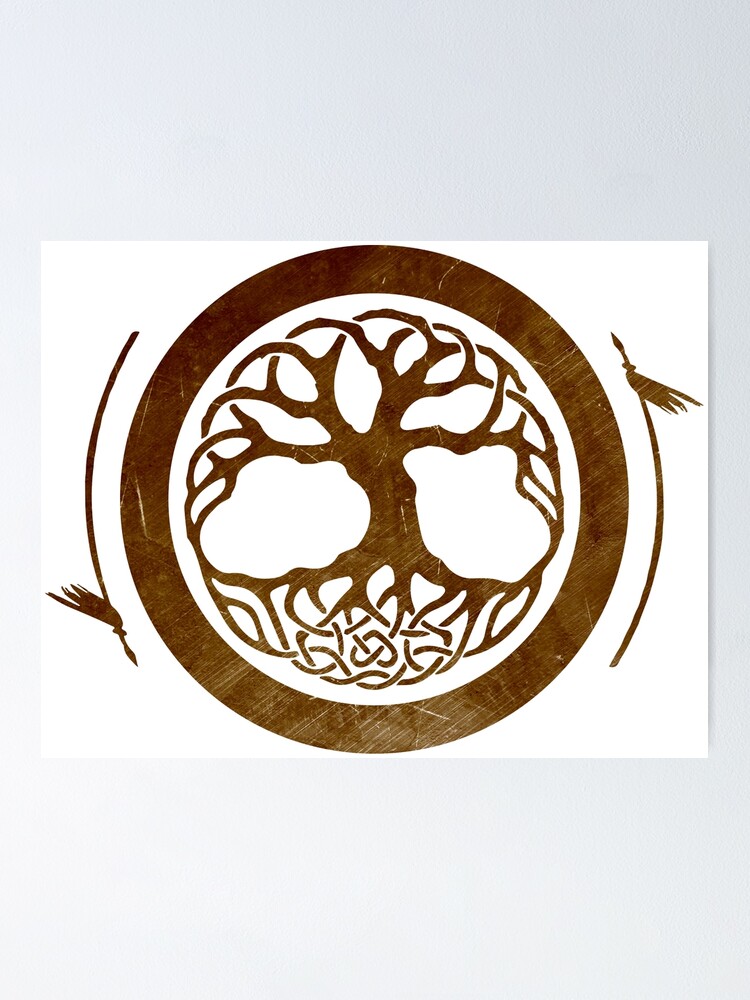 "Iron Tree Dojo Logo Gold" Poster for Sale by IronTreeDojo | Redbubble