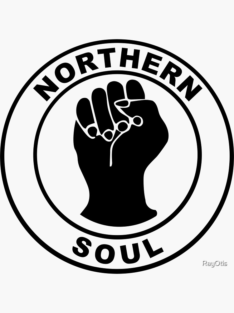 "Northern Soul Record Label Logo" Sticker for Sale by RayOtis | Redbubble