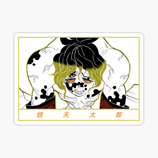 "Demon Slayer Gyutaro: Blood" Sticker for Sale by SAIKI-NOCTEM | Redbubble