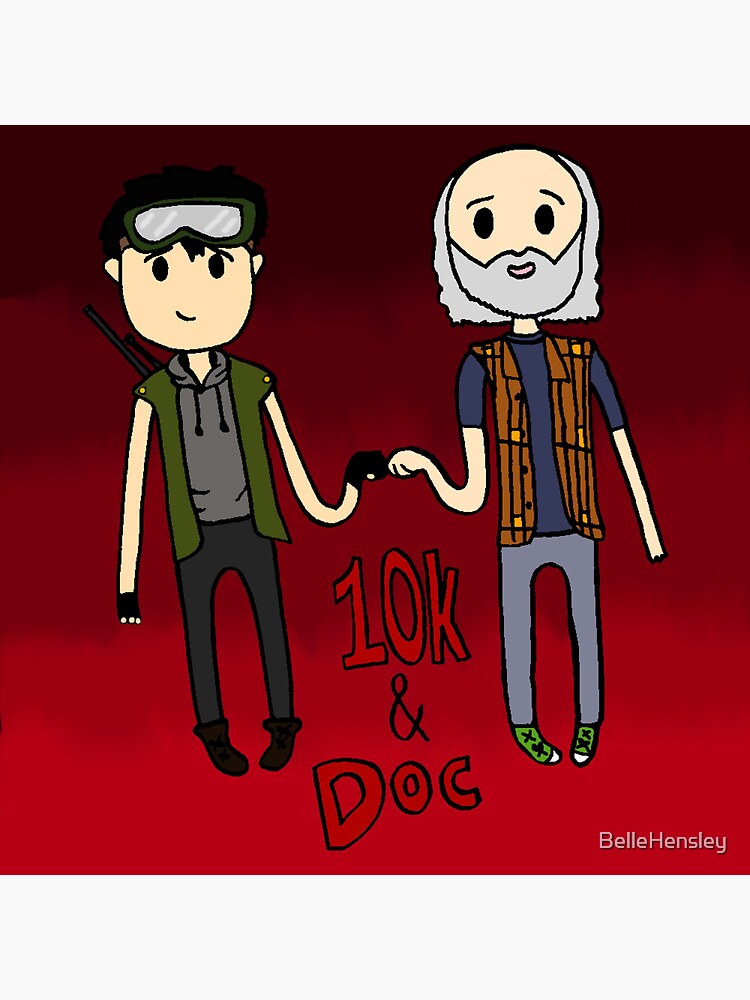 "Z Nation - 10k and Doc" Sticker by BelleHensley | Redbubble