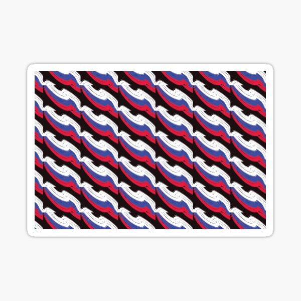 "Red, White and Blue With Black Background Graphic Design Pattern ...