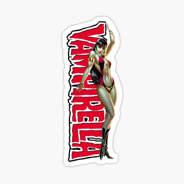 Vampirella Logo Bats Vampire Sexy Comic Vampire Drakulon Pin Up Sticker For Sale By