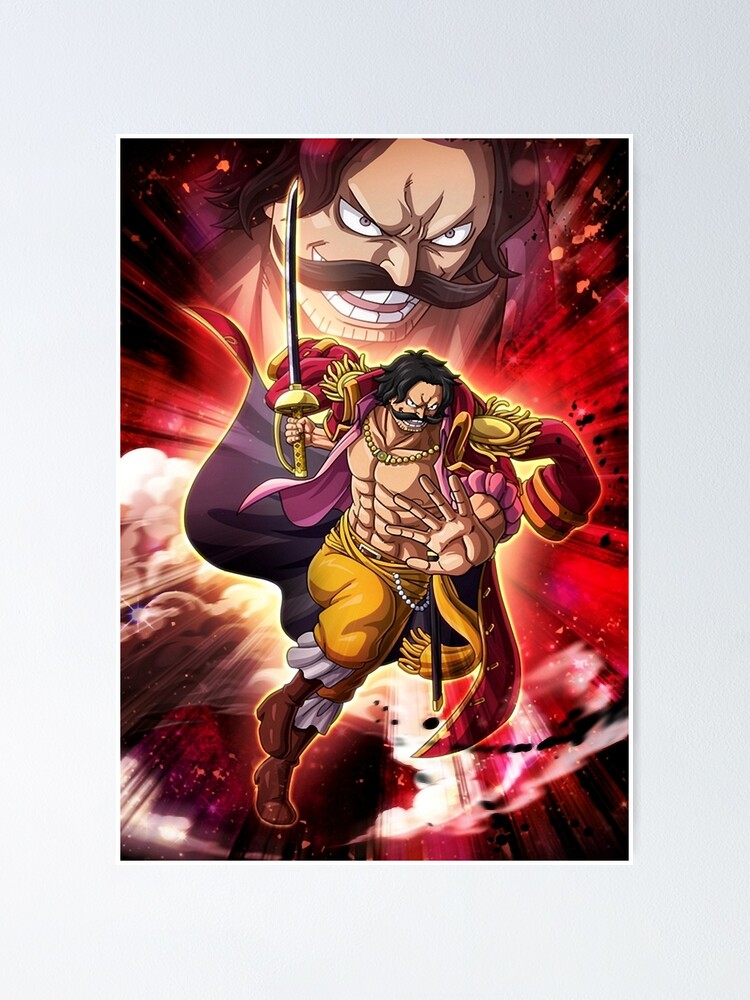 "Gold Roger One Piece" Poster for Sale by ShonnaWener | Redbubble