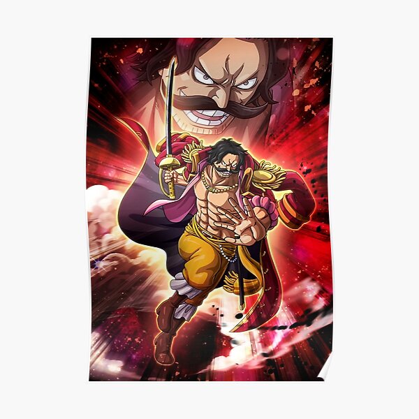 "Gold Roger One Piece" Poster for Sale by ShonnaWener | Redbubble