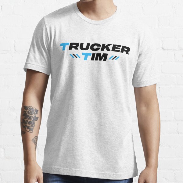 "Trucker Tim Merch Trucker Tim Logo" T-shirt for Sale by AfafShopy ...