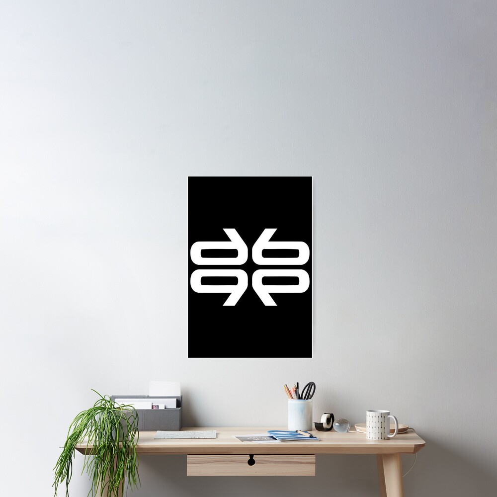 Don Broco Merch Don Broco Logo Poster For Sale By Afafshopy Redbubble