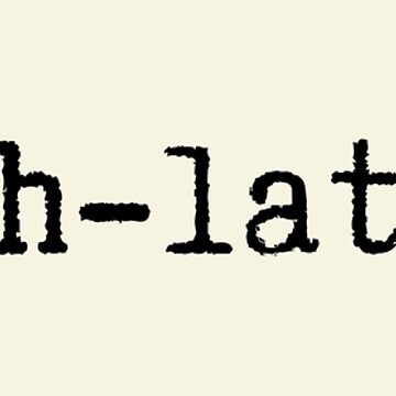 "Appalachia Pronunciation [app-uh-latch-uh] Black Font" Sticker for ...