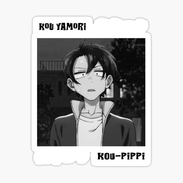 "Kou Yamori Kou Pippi" Sticker for Sale by redpurle | Redbubble