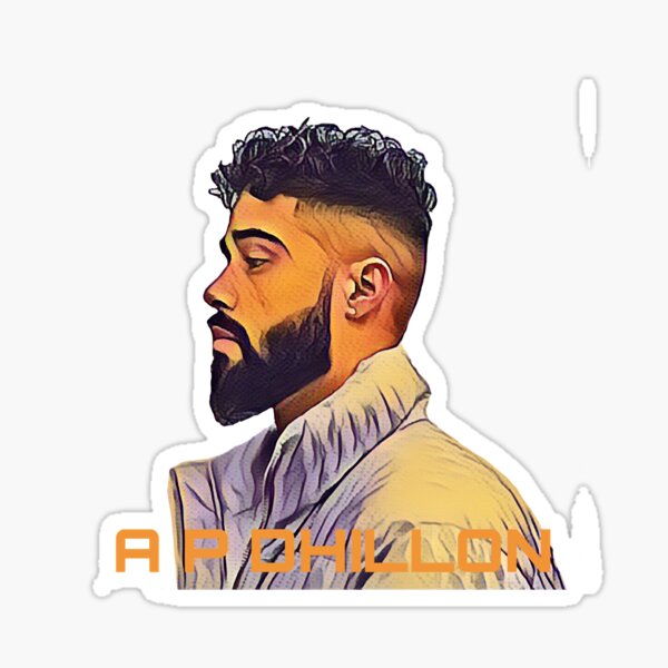 "Retro Premium Ap Dhillon Music The Easy Way" Sticker for Sale by ...