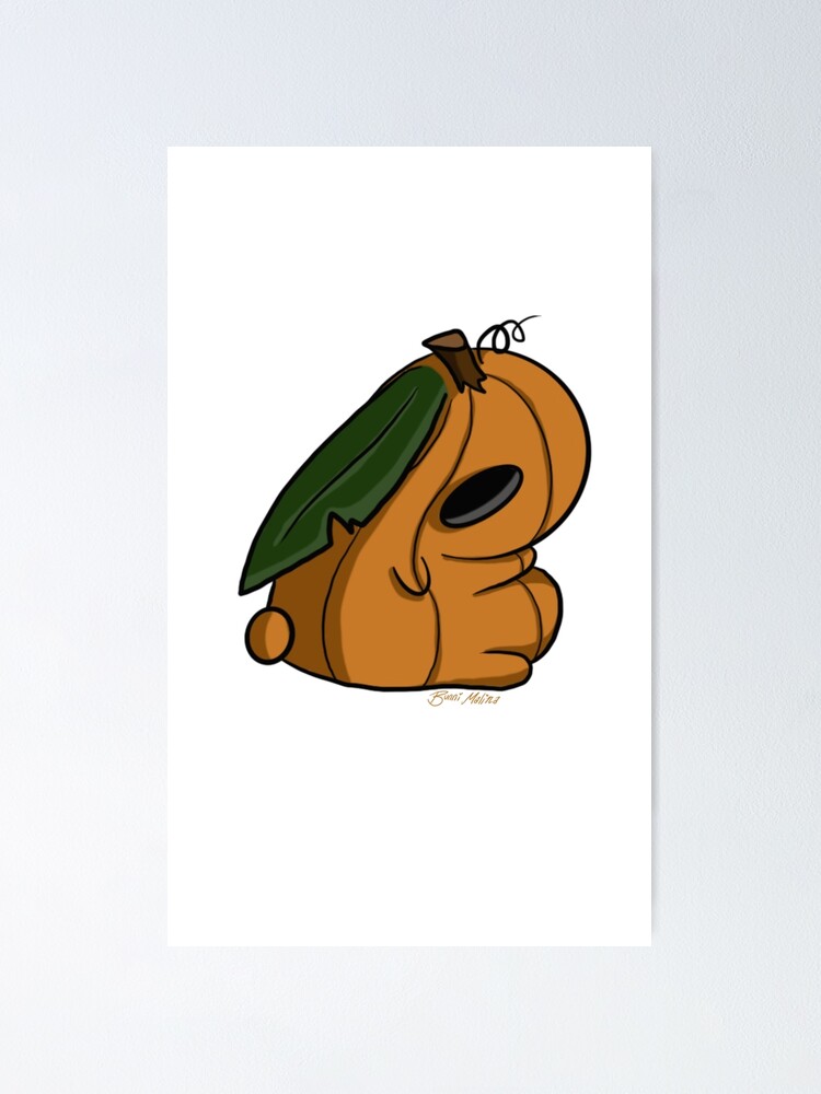 "Bunkin: Sad" Poster for Sale by littlebundraws | Redbubble