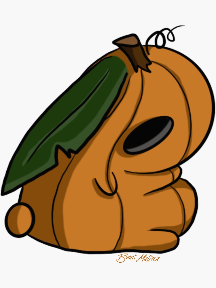 "Bunkin: Sad" Sticker for Sale by littlebundraws | Redbubble