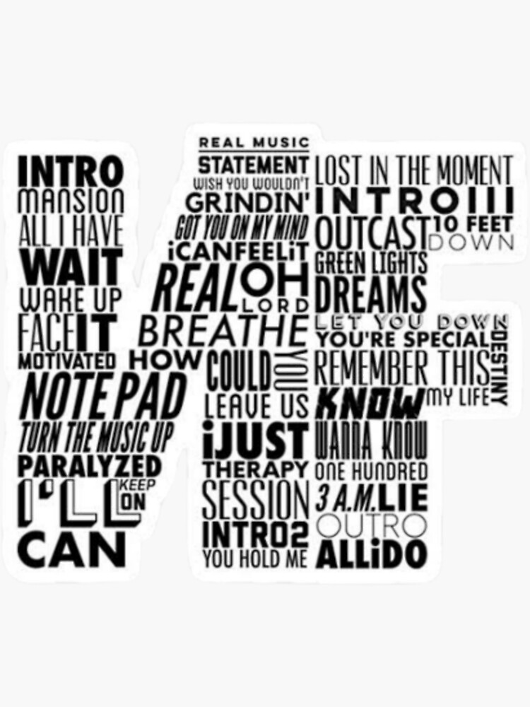 "n quote" Sticker for Sale by Mossaab01 | Redbubble