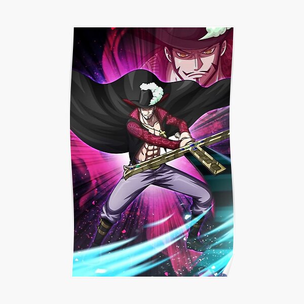 "Mihawk One Piece" Poster for Sale by StephanieBen | Redbubble