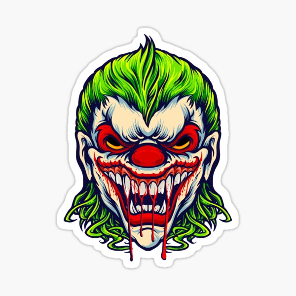 "Evil grin" Sticker for Sale by cutenevil | Redbubble