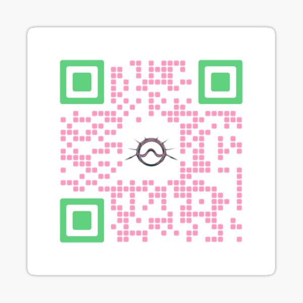 "BABYLON - Lady Gaga Chromatica QR Code" Sticker for Sale by ...