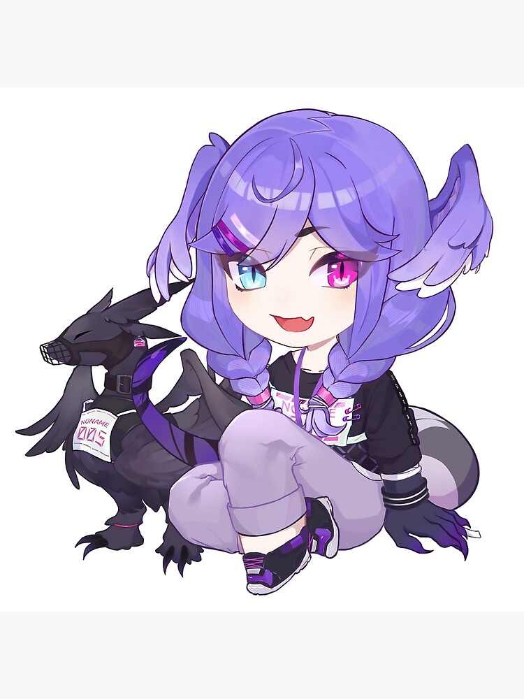 "Selen Tatsuki with Ember - OBSYDIA Nijisanji EN" Poster for Sale by ...