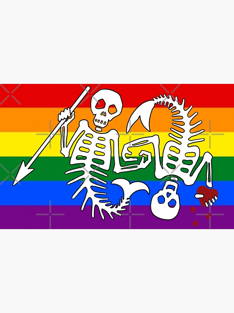 "OFMD season 2 rainbow pride mermaid pirate flag Blackbeard Stede ...