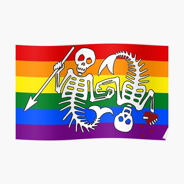 "OFMD season 2 rainbow pride mermaid pirate flag Blackbeard Stede ...