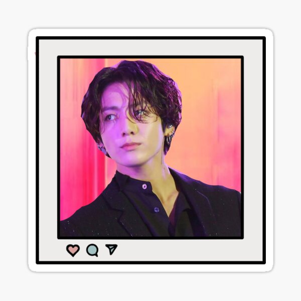 "JK Fan Art" Sticker for Sale by btsfanworld1 | Redbubble