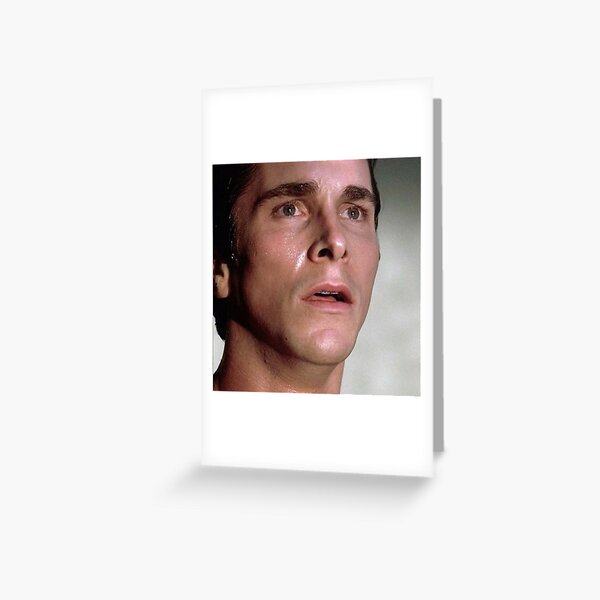 "Patrick Bateman American Psycho Christian Bale Sigma Male Meme Staring ...